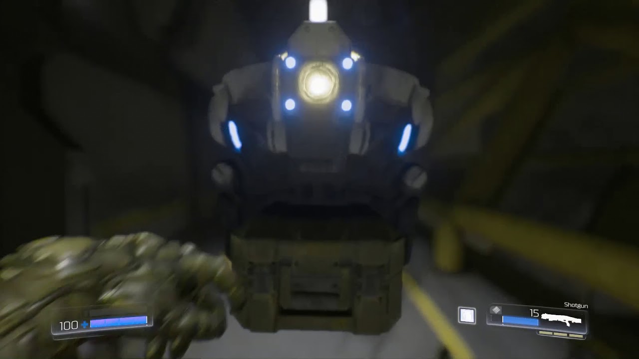 DOOM (2016) - 02 Resource Op - Weapon mod drone - YouTube