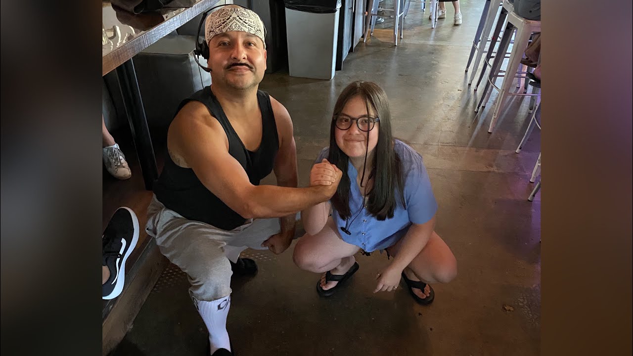"Creeper" from CholoFit Surprises a Fan! - YouTube