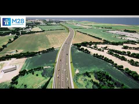 Animation of the M28 Cork to Ringaskiddy Project