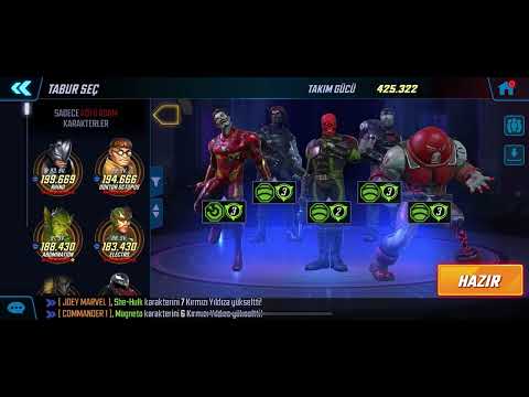 Marvel Strike Force Villians part 1 Level1