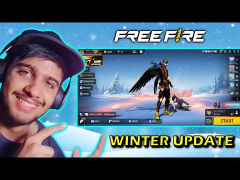 FREE FIRE WINTER UPDATE GAMEPLAY | FREE FIRE NEW UPDATE GAMEPLAY - YouTube