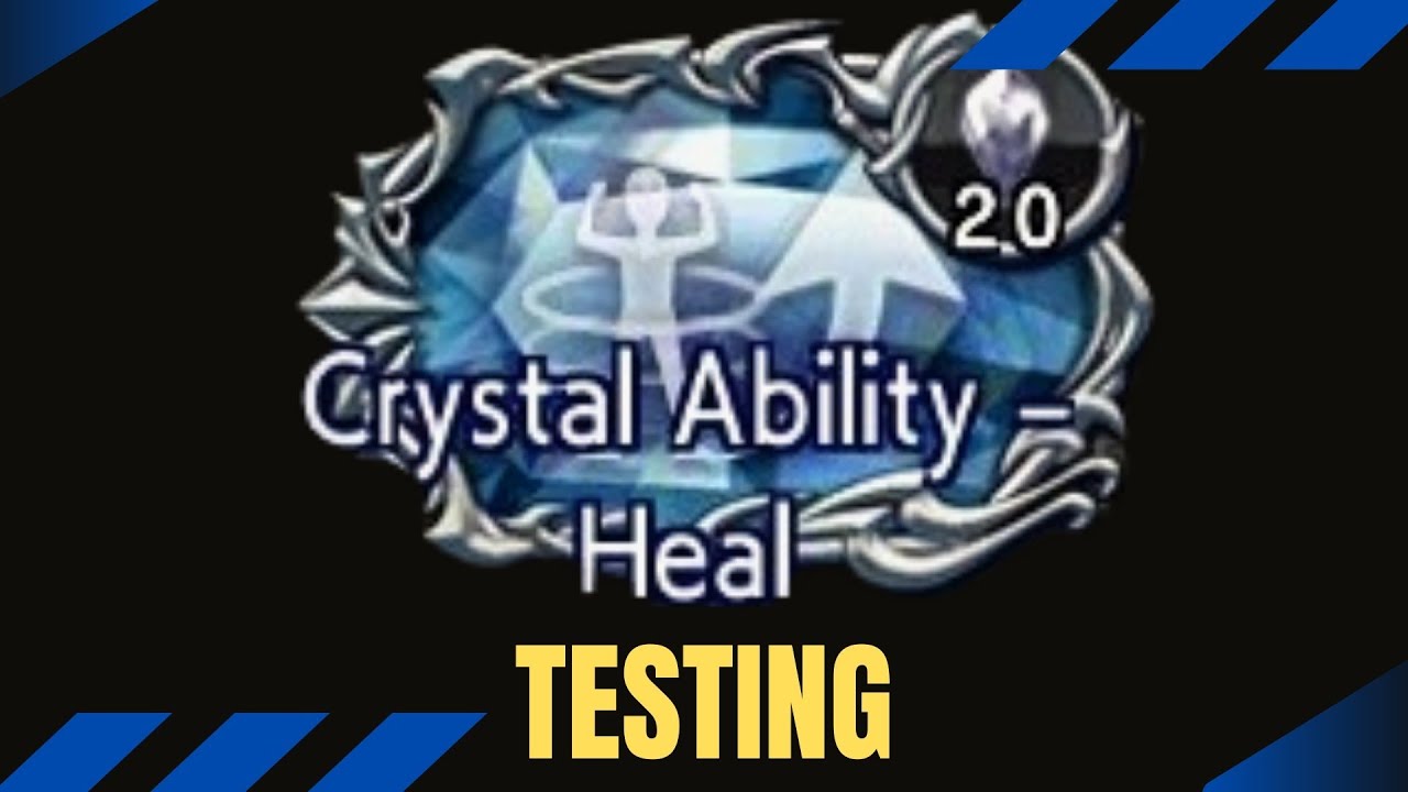 HEAL Crystal Ability Showcase [DFFOO GL] - YouTube