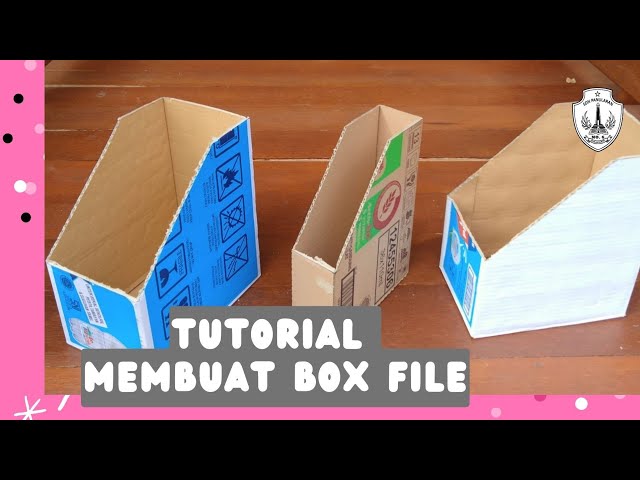 Cara Praktis Bikin Box File dari Kardus yang Rapi dan Kuat - Cobain Saja