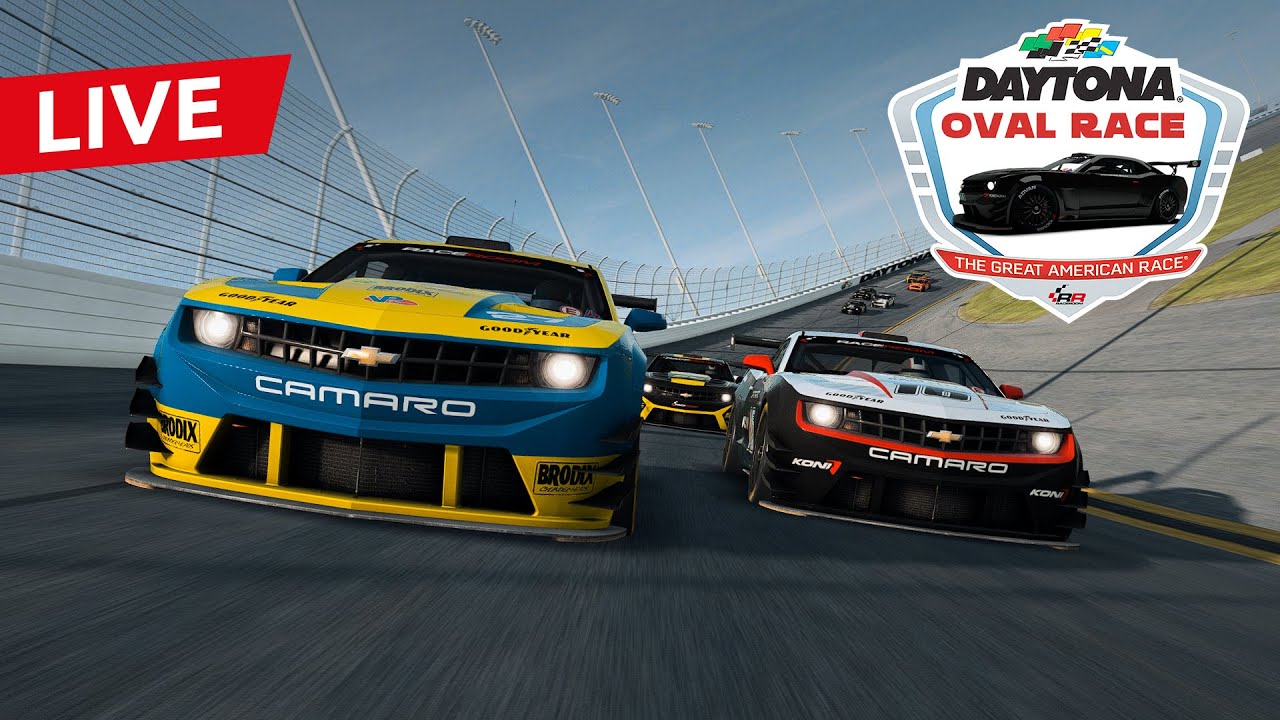 RaceRoom Ranked Event - Daytona Oval Race 2022 - YouTube