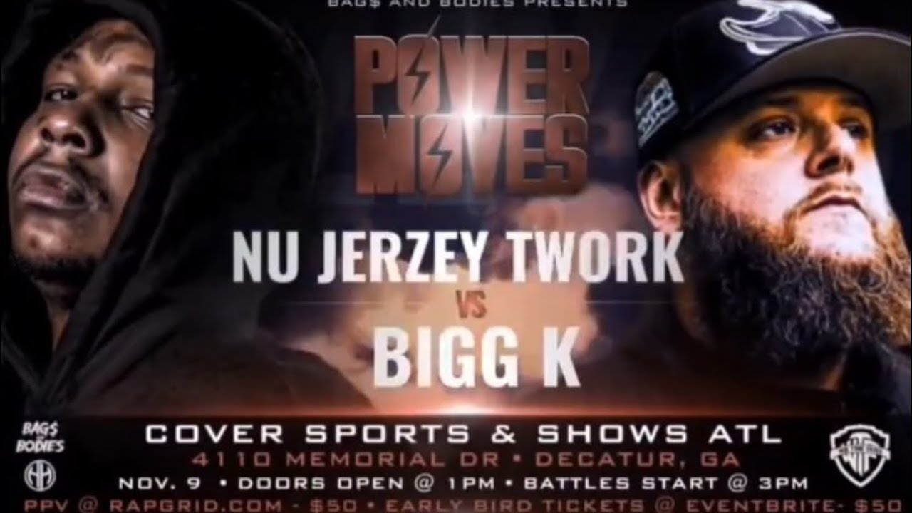 Nu Jerzey Twork vs Bigg K On Bags And Bodies Nov 9th In ATL ( Wow) # ...
