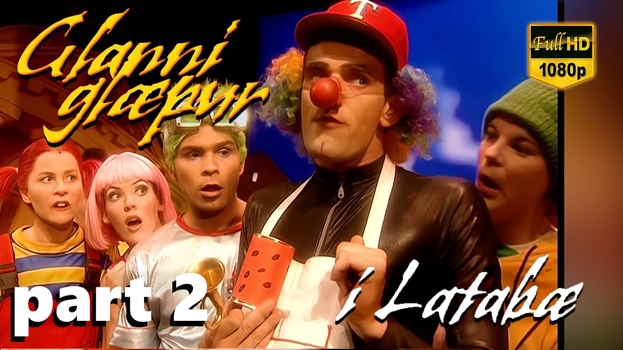 Glanni Glæpur í Latabæ (part 2/6) HD 1080p50 - SUBTITLED - LazyTown ...