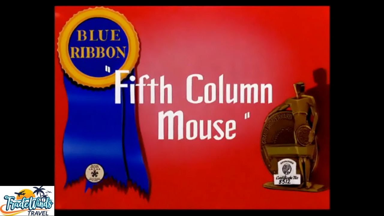 1943 -- Fifth Column Mouse -- Warner Bros. WW2 Propaganda Cartoon - YouTube
