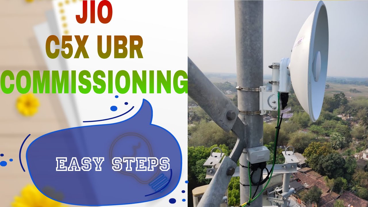 C5X Radio/UBR Commissioning JIO - YouTube