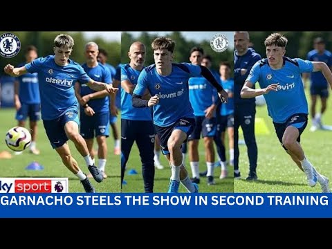 GARNACHO SETS COBHAM ALIGHT IN SECOND TRAINING – READY TO DOMINATE ...