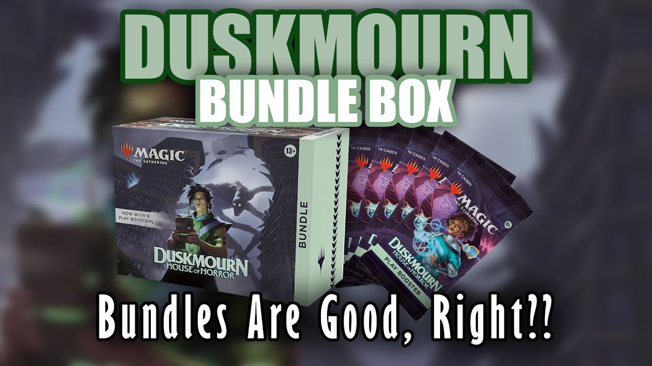 Duskmourn: House of Horror Bundle Opening - YouTube