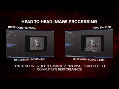 intel core i7 980x  VS  AMD FX-8150 Bulldozer