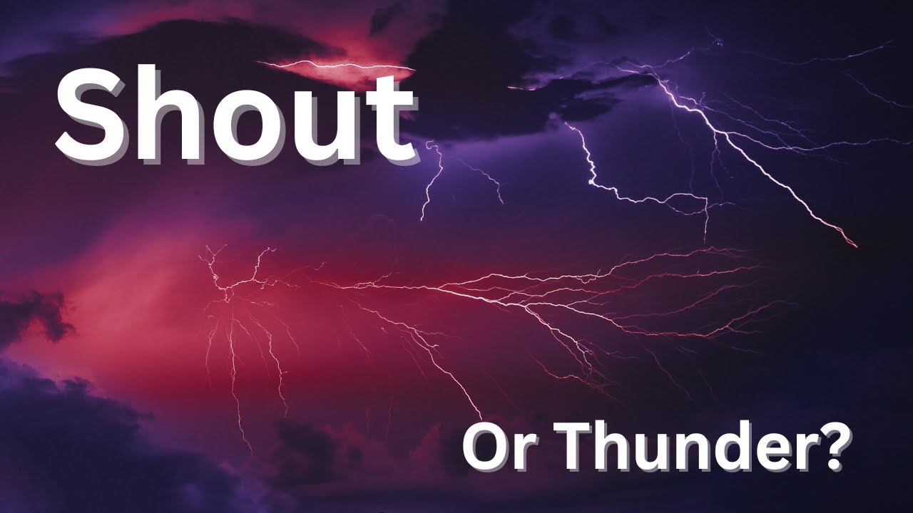 Is It Shout or Thunder Rev Archie A Atwell Holy Spirit Anointed Gospel ...