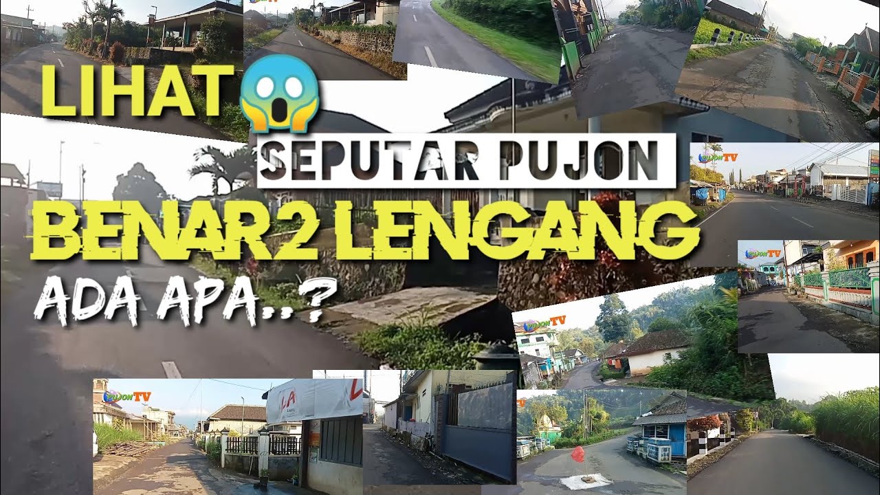 Sepanjang Jalan Pujon Tiba-tiba Sepi - YouTube
