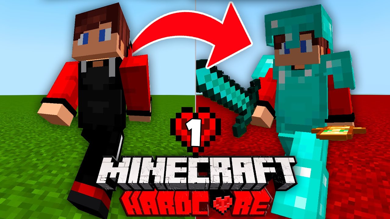 The PERFECT START In Minecraft Hardcore - YouTube