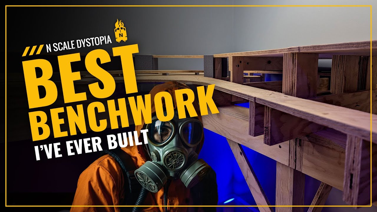 Best N Scale Benchwork for My Dystopian Railroad - YouTube