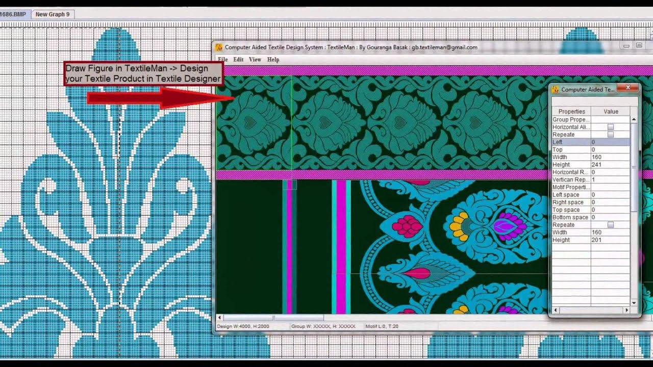 Textile Design Process - YouTube