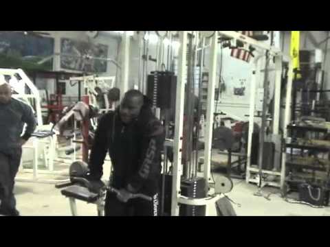 Johnnie Jackson Bodybuilding Workout Arms 1-25-12 - YouTube