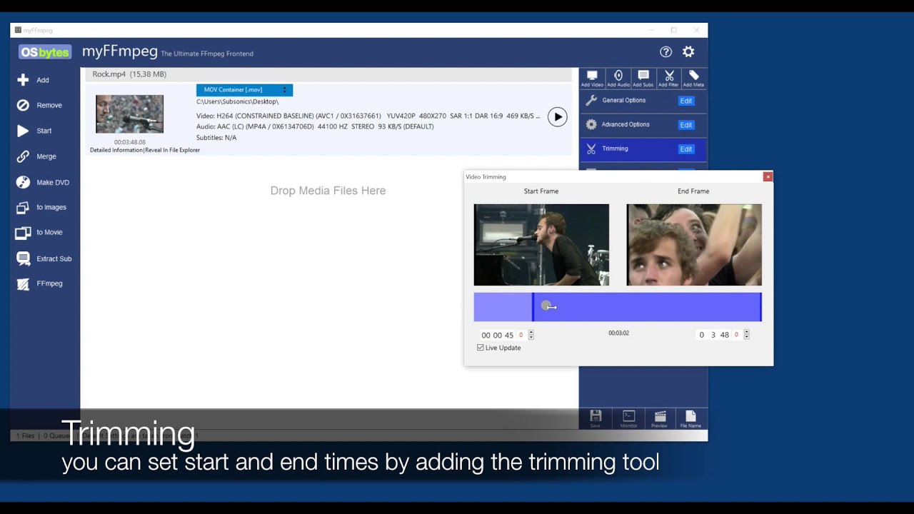 myFFmpeg Introduction - YouTube
