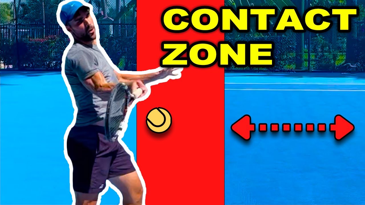 How To Meet The Ball Out In Front On Your Forehand - YouTube