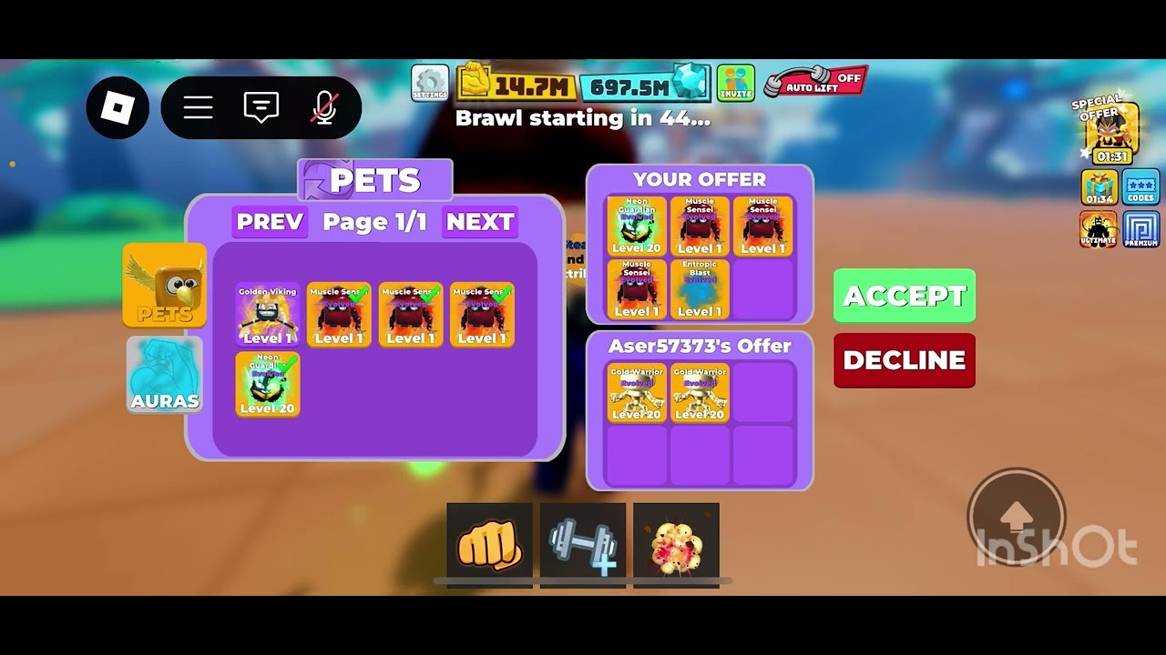 Getting neon guardian pet and evolved it and more 💪 - YouTube