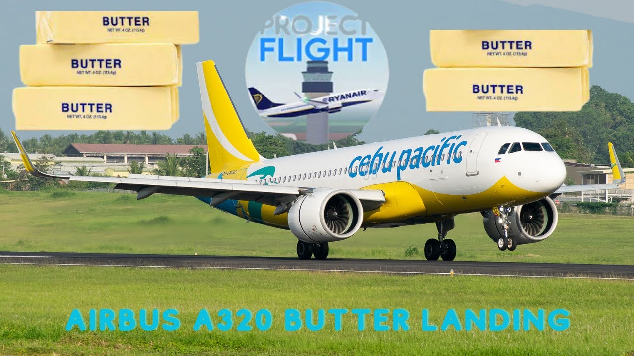 Rate this Airbus A320 butter landing! | Project Flight - YouTube