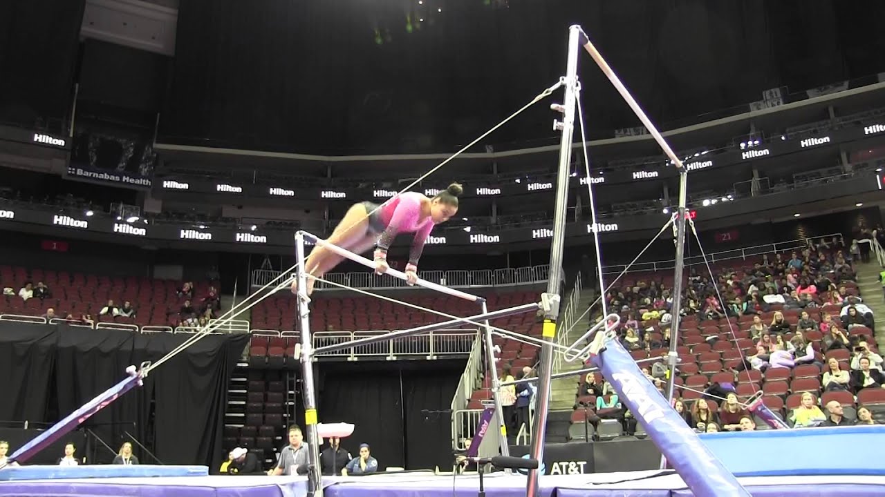 Evanni Roberson – Uneven Bars – 2016 Nastia Liukin Cup - YouTube