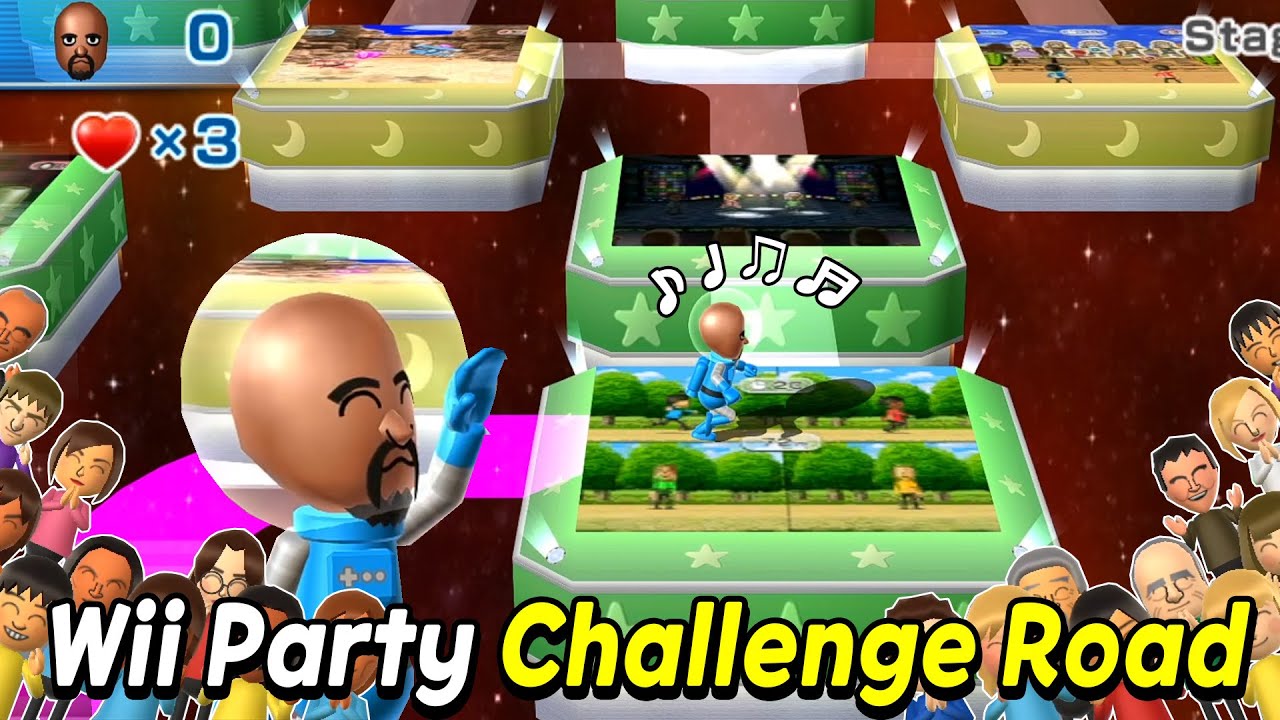 Wii Party Challenge Road gameplay | Solo Mode | AlexGamingTV - YouTube