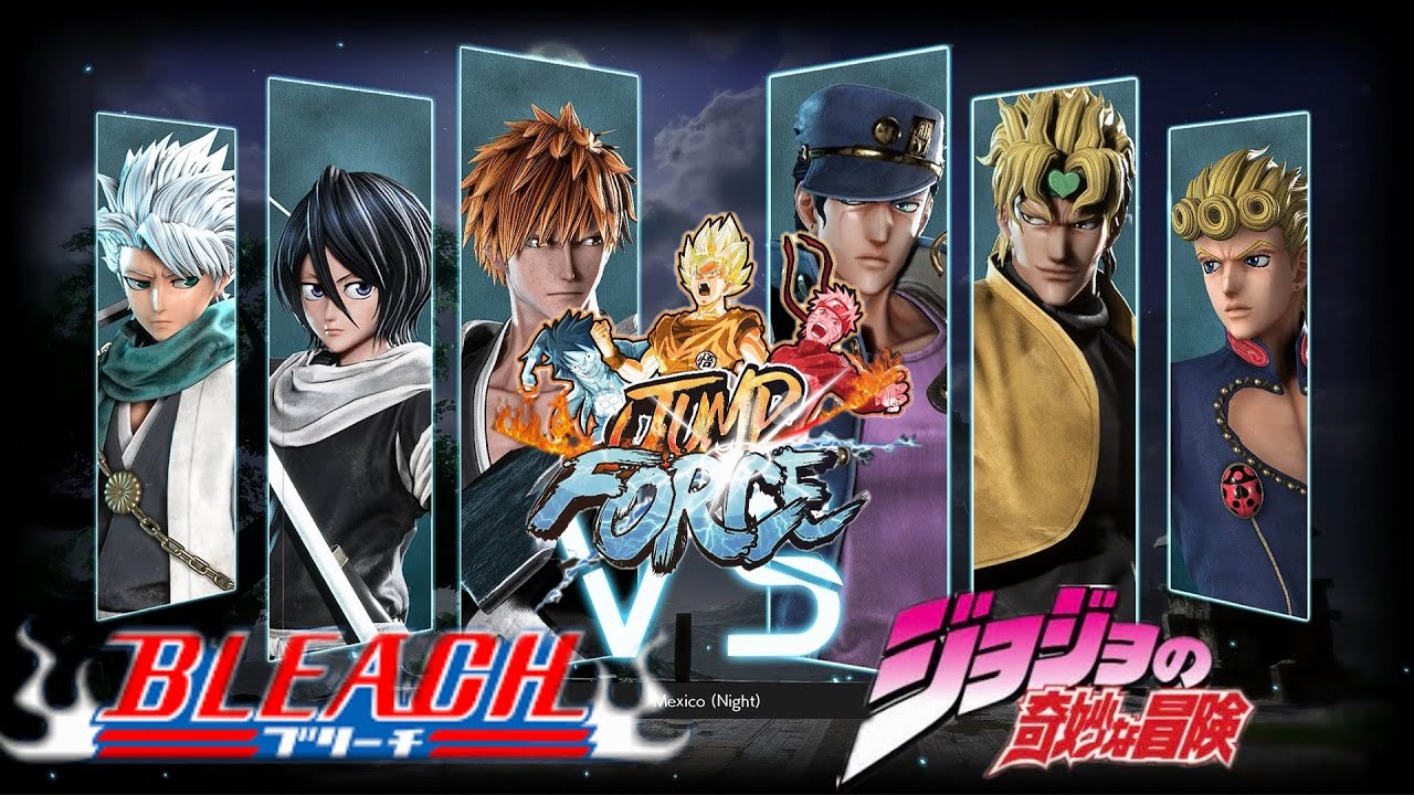 Jump Force Bleach vs Jojo Bizzare Adventure (Ichigo,Rukia,Toshiro vs ...