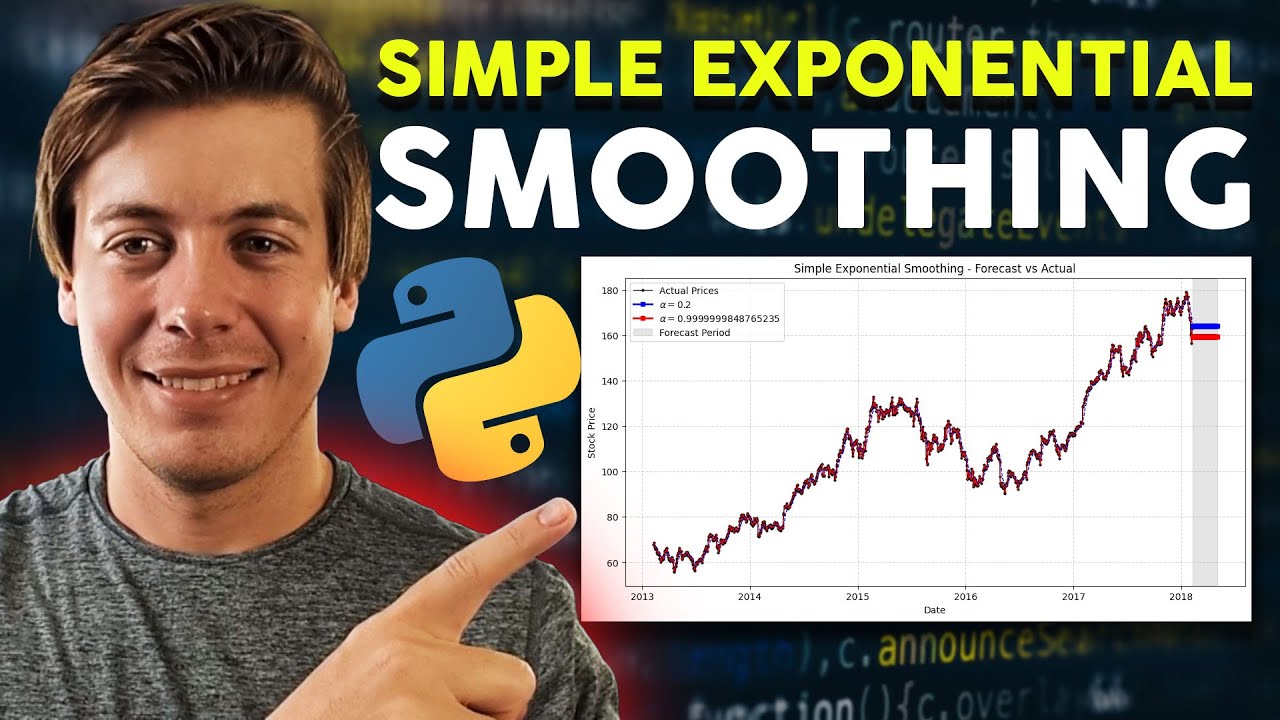 Master Simple Exponential Smoothing for Time Series Forecasting - YouTube
