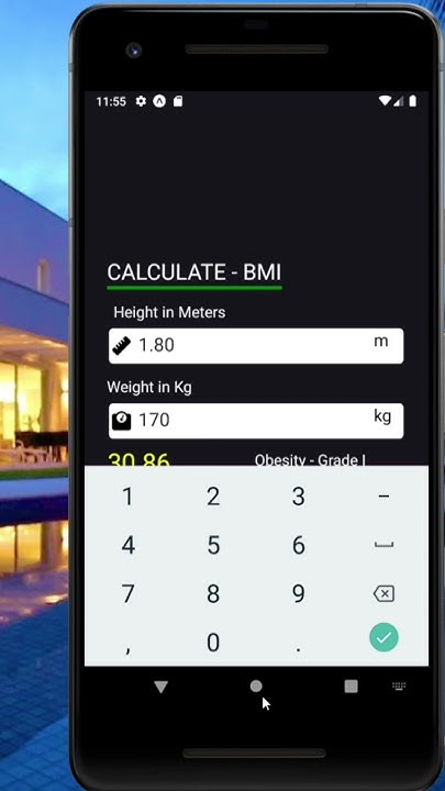 React Native BMI Calculator App Demo - YouTube