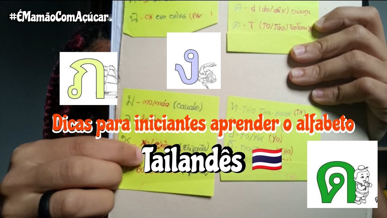 Dicas para aprender o alfabeto tailandês/ Thai alphabet🥠 Desafie seus ... Dicas para aprender o alfabeto tailandês/ Thai alphabet🥠 Desafie seus ...