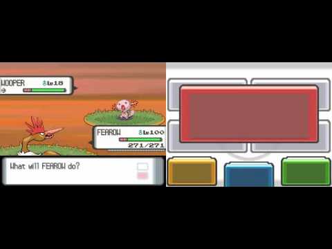 Shiny Wooper w/ Shiny Patch - PokeRadar - Pokemon Diamond - YouTube