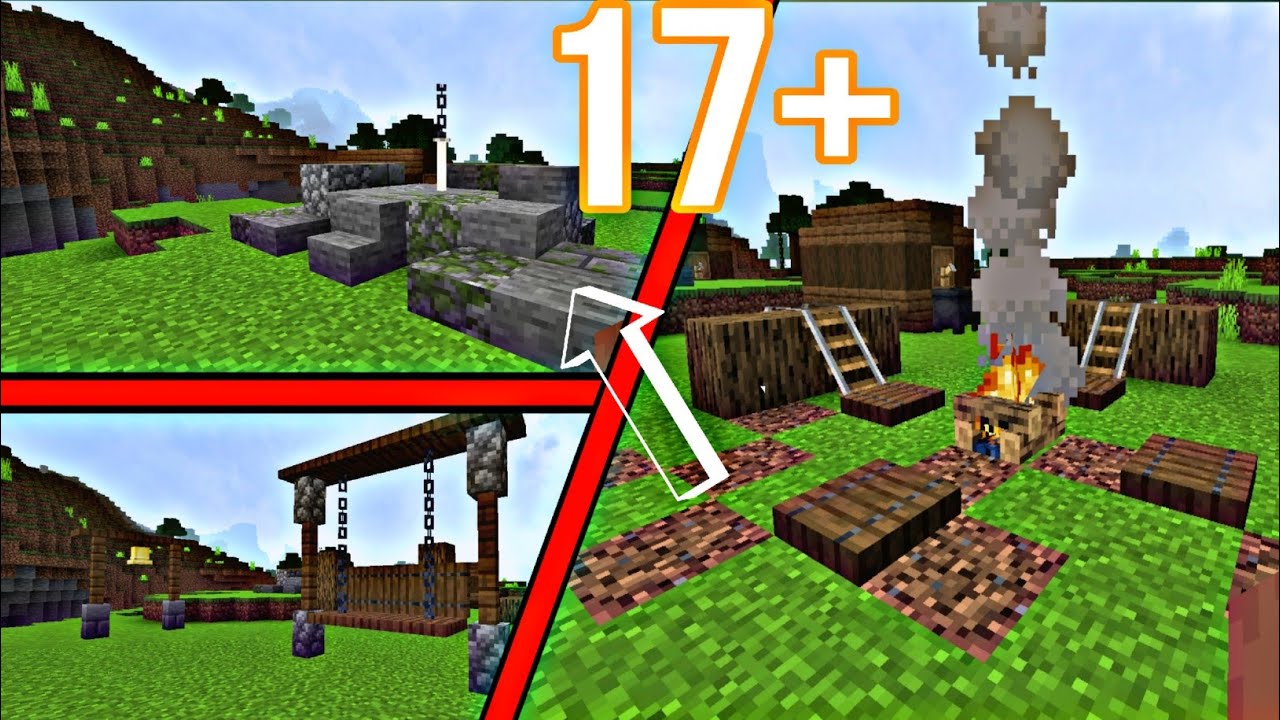 Minecraft 17+ Medieval Build Hacks That Everyone Should Know. - YouTube