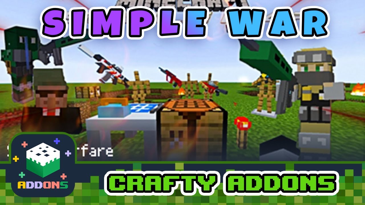 How to play “Simple Warfare”using Crafty Addons. ( Addons / Skins ...