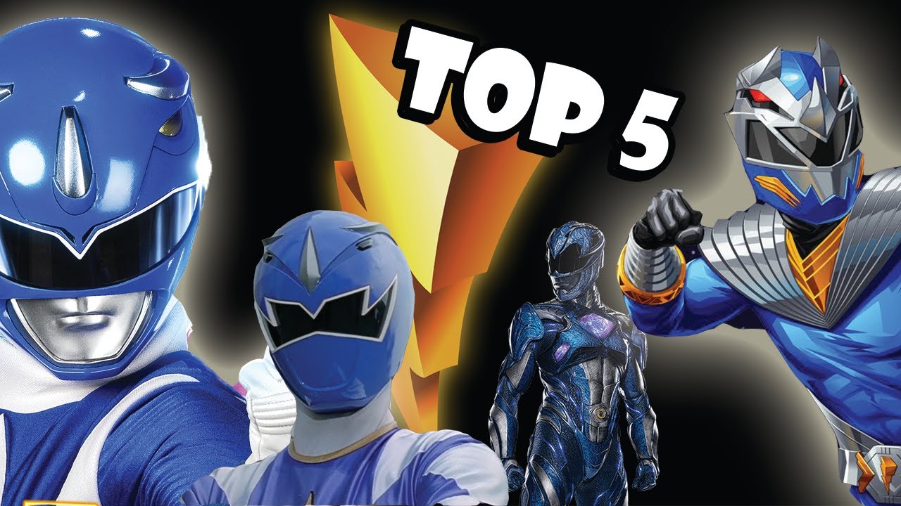 Top 5 Blue Rangers | Power Rangers 30th Anniversary - YouTube