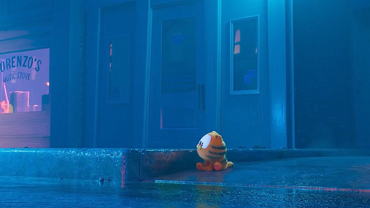 mini garfield and pizza the garfield - YouTube