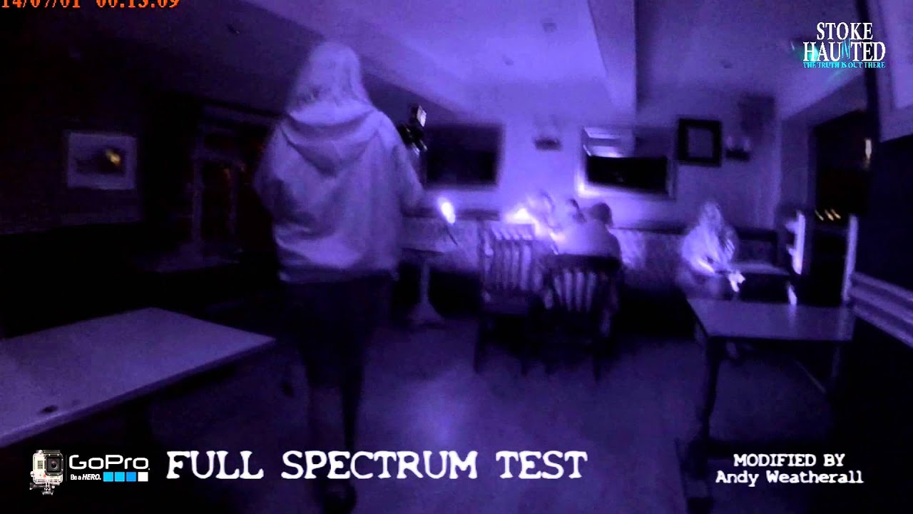 Full Spectrum test modified Go Pro - YouTube