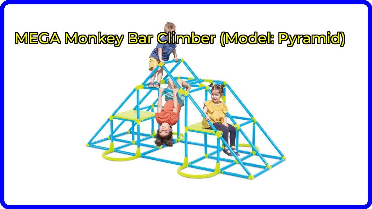 Review: MEGA Monkey Bar Climber (Model: Pyramid). First Look. - YouTube