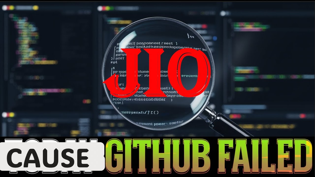 @jio ISP causing the failure @GitHub | day 8 [fresh codeman] - YouTube