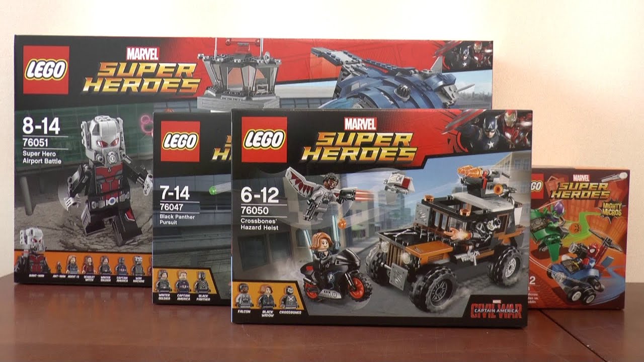 NOWOŚCI MARZEC 2016 LEGO Marvel SUPER HEROES - ZWIASTUN - YouTube