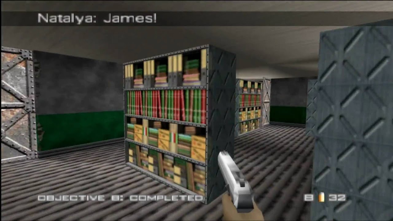 [Walkthrough HD] GoldenEye 64 | Bonus : Archives Speedrun - YouTube