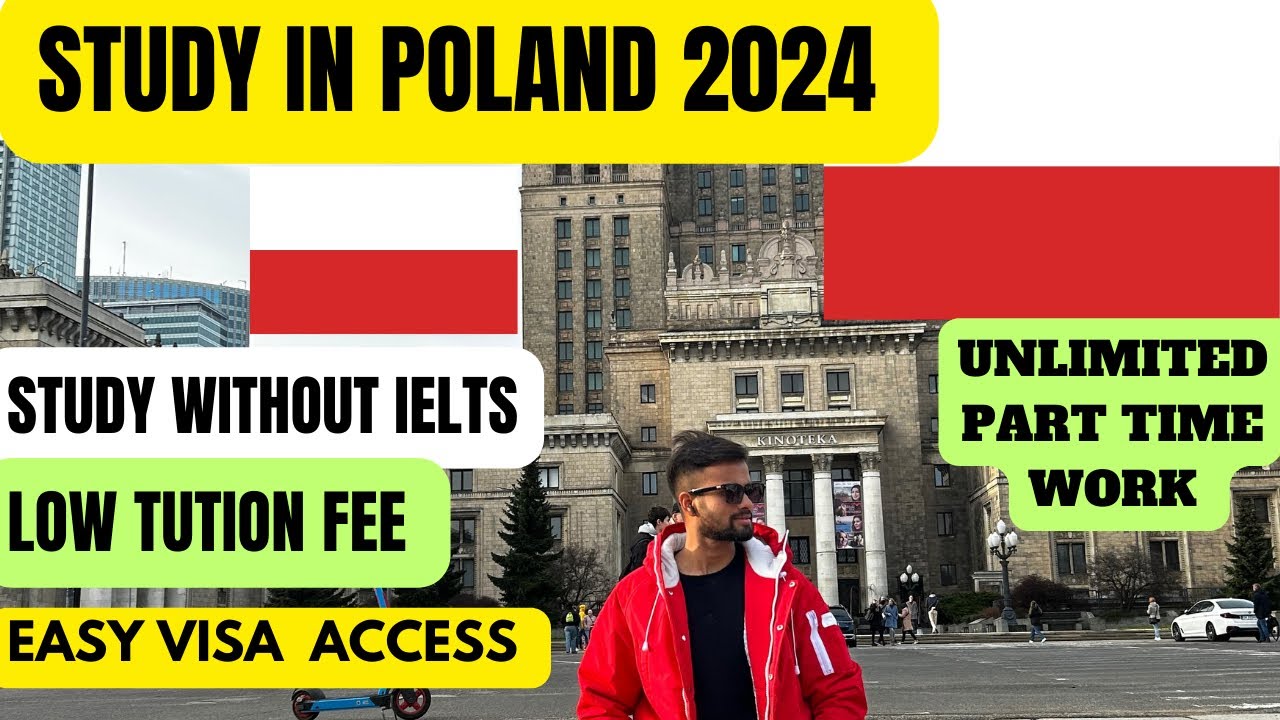STUDY IN POLAND 🇵🇱 2024! STUDY WITHOUT IELTS! WORK UNLIMITED DURING STUDIES!#studyinpoland #visa ...