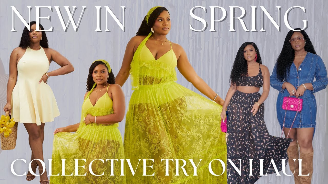 Spring Fashion Collective Haul || Spring Try on Haul || Spring Denim ...