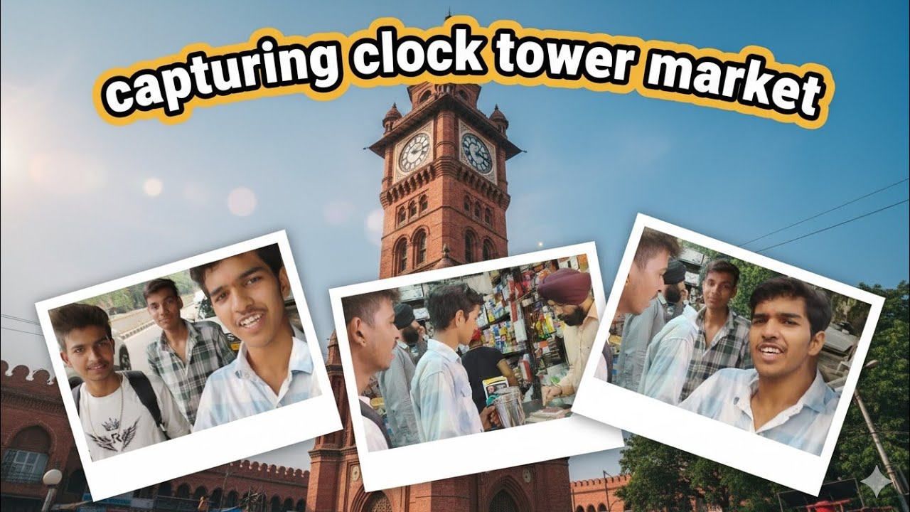 "Exploring the vibes of Clock Tower Market 🏙️ " - YouTube