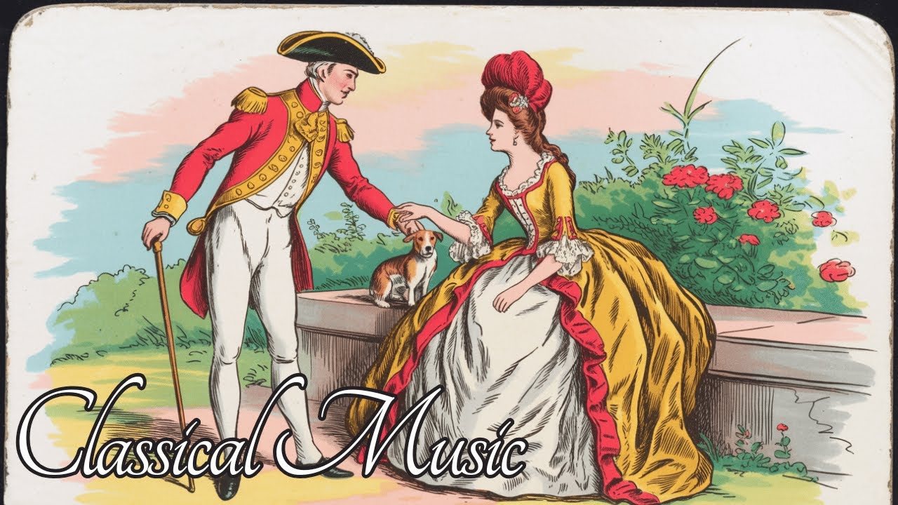 Peaceful Baroque Classical Music | Romantic Instrumental Melodies for ...