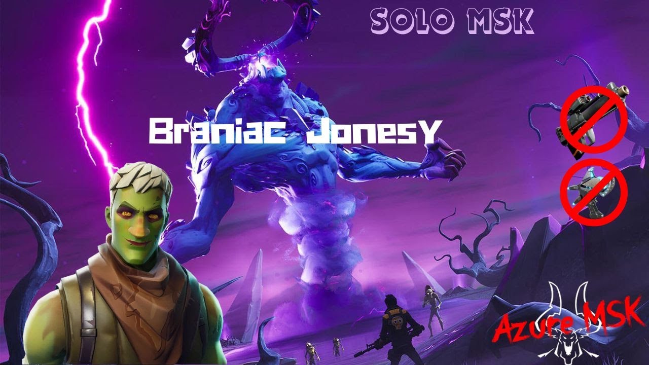 Brainiac Jonesy Solo MSK (No Healoff) (No Discharger or Potshot) - YouTube