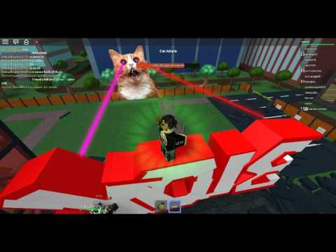 Roblox Mad Games how to win cat attack - YouTube