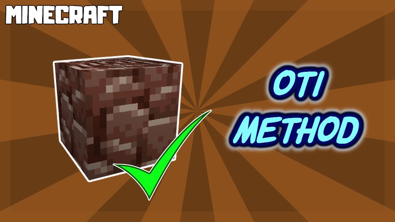 MINECRAFT How to Find Netherite or Ancient Debris Fast and Easy With ...