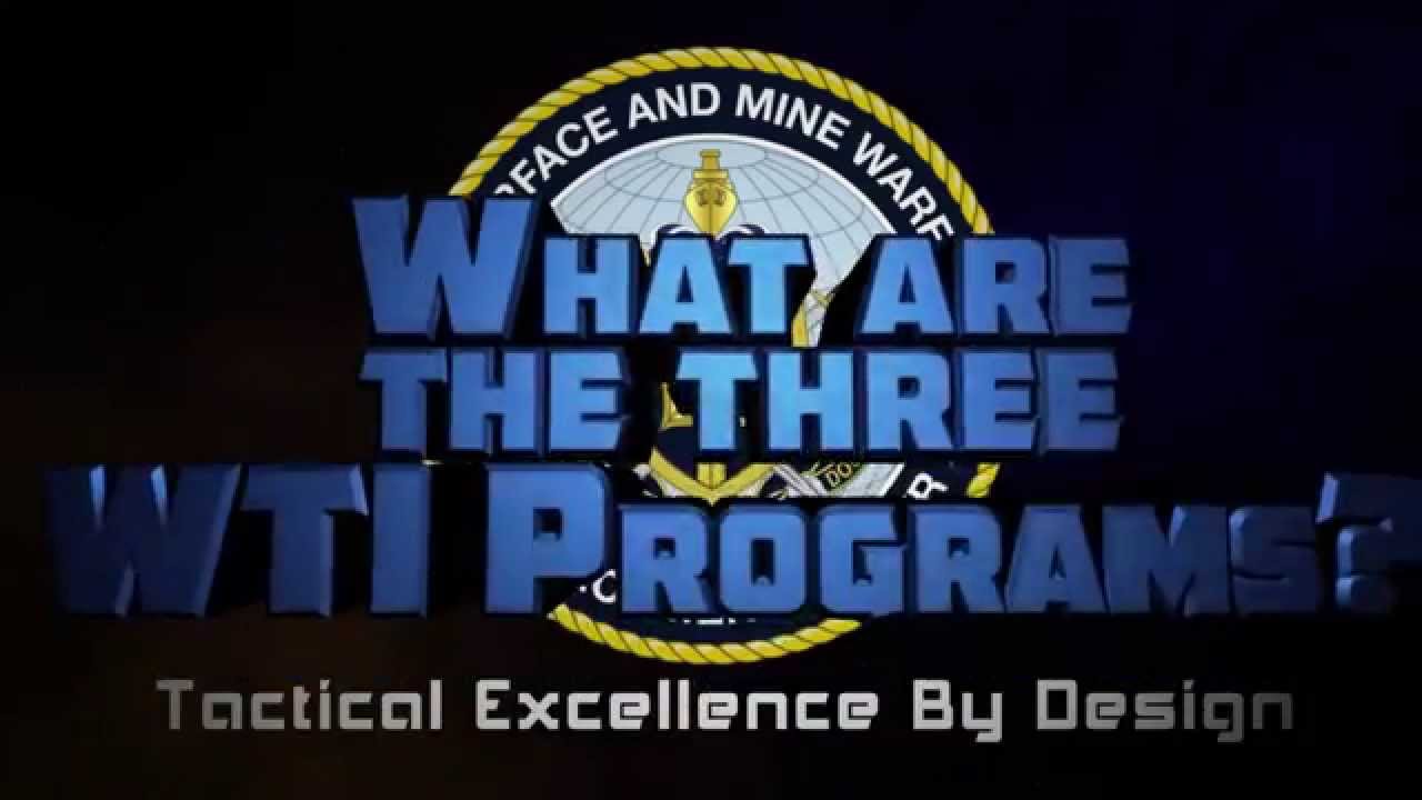 What are the three Warfare Tactics Instructor programs? - YouTube