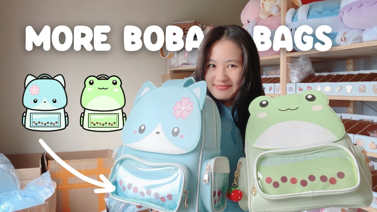 I Made Froggy + Fox Boba Backpacks - YouTube